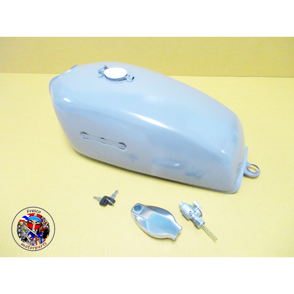 ชุดถังน้ำมัน YAMAHA RX100 RX125 Fuel Tank New Plain Base Color | Shopee ...