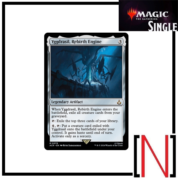 [MTG][Single][ACR] Yggdrasil, Rebirth Engine ระดับ Mythic [ภาษาอังกฤษ ...