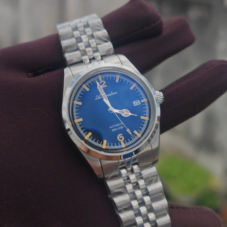[มือสองใช้เองสภาพเหมือนใหม่][ออโต้] Addiesdive AD2038 39MM AR Dome ...