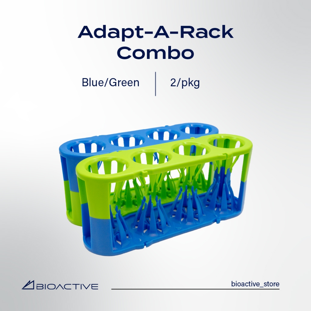 adapt-a-rack™ flexible multi-tube rack blue/green 2ชิ้น/pk | Shopee ...