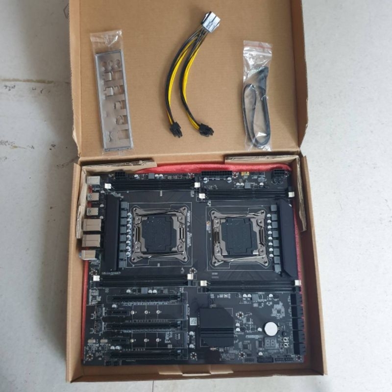 เมนบอร์ด KLLISRE X99 DDR3 DUAL CPU E-ATX LGA 2011-3 WORKSTATION SERVER ...