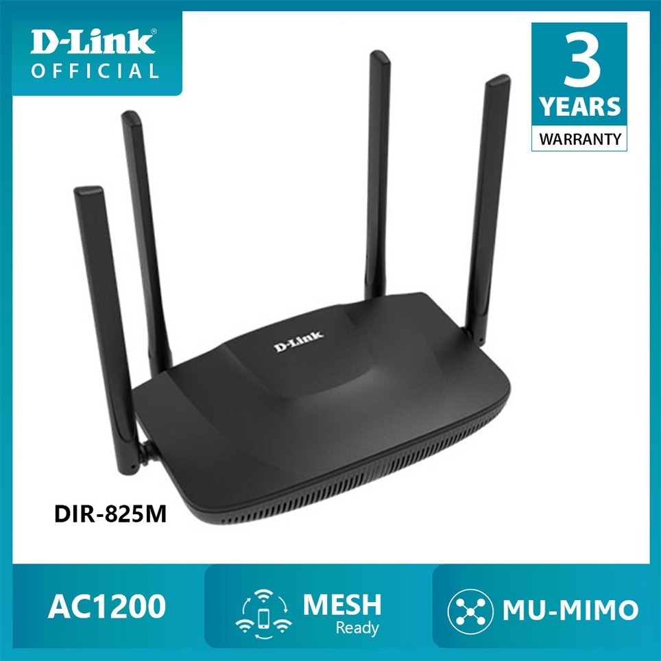 D-LINK Router รุ่น DIR-825M Wireless AC1200 Dual Band Gigabit | Shopee Thailand