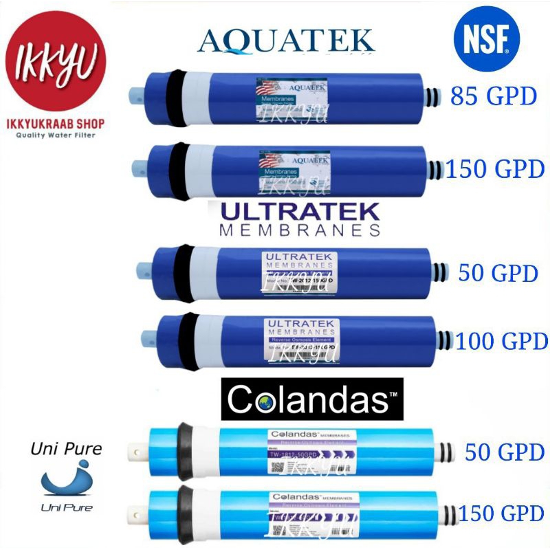 ไส้กรอง RO 50-150 GPD ไส้กรองเมมเบรน 1 ชิ้น | Shopee Thailand