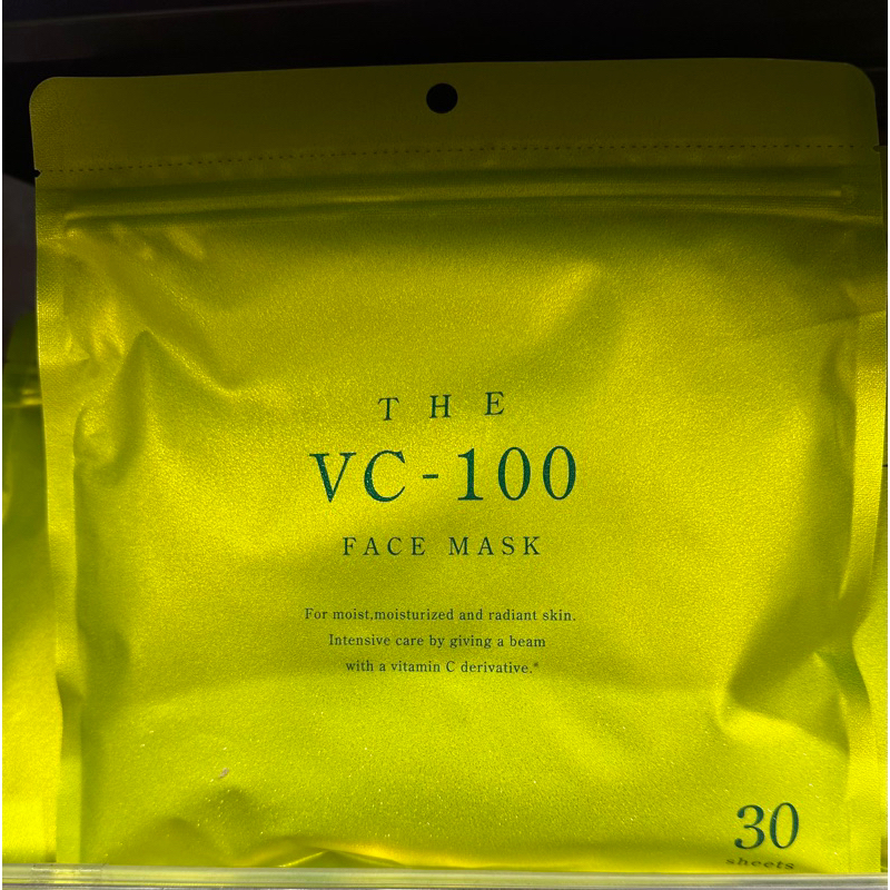THE VC- 100 FACE MASK มาส์กหน้า นำเข้าจากญี่ปุ่น ของแท้100% พร้อมส่งจากไทย🇹🇭 | Shopee Thailand