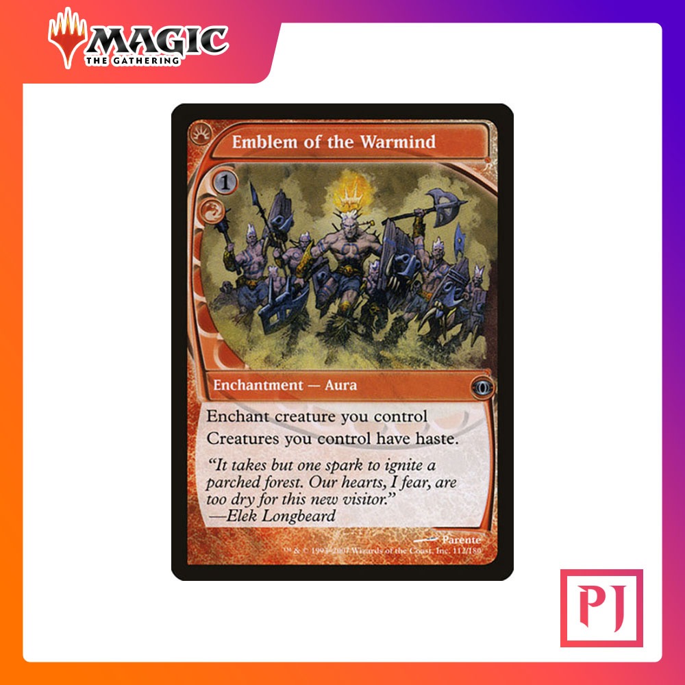 [MTG] Emblem of the Warmind [FUT] [RED] [UNCOM] [NORMAL] [ENG] (การ์ดเม ...