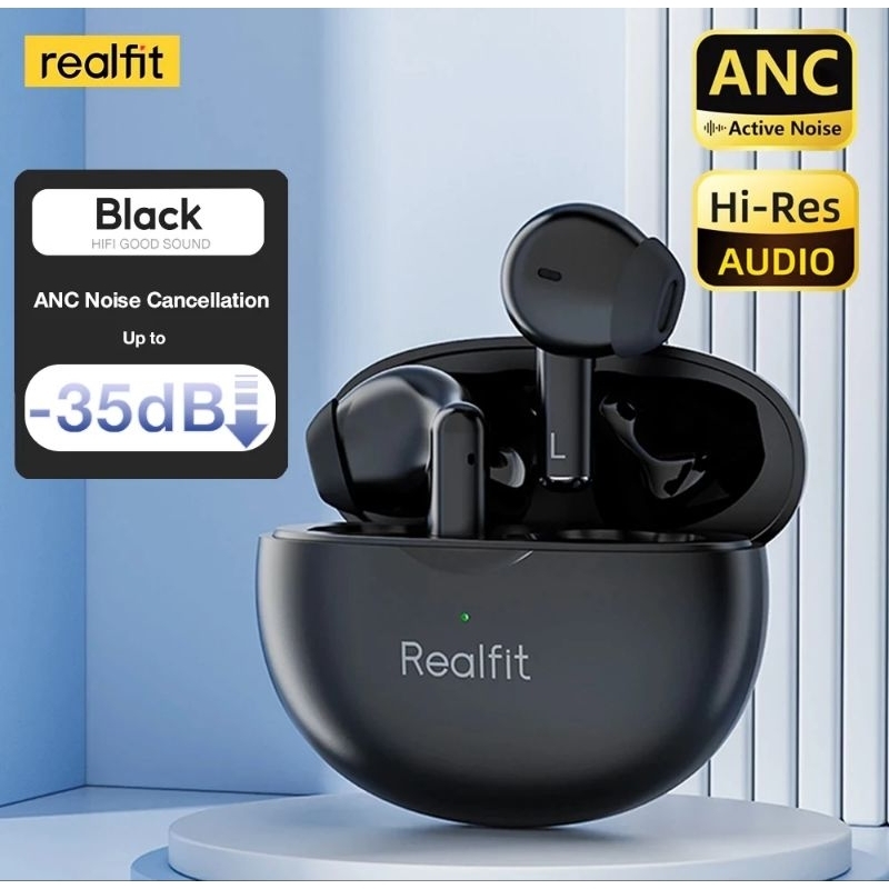 หูฟังบลูทู ธ Realfit F2 Pro ANC | Shopee Thailand