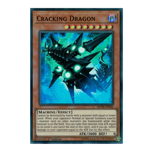 [YU-GI-OH! - COTD-JP014] การ์ดยูกิ クラッキング・ドラゴン / Cracking Dragon ...