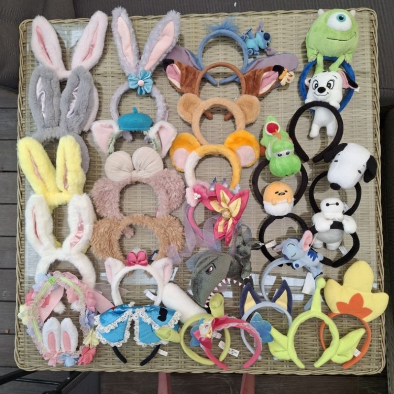 Character headbands คาดผมคาแร็คเตอร์จากTDR, USJ และ Anime แท้จากญี่ปุ่น ...