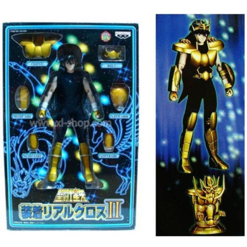 ชิริวชุดผ้า V2 เกราะทอง Saint Seiya Dragon Shiryu Action figure V.2 ...