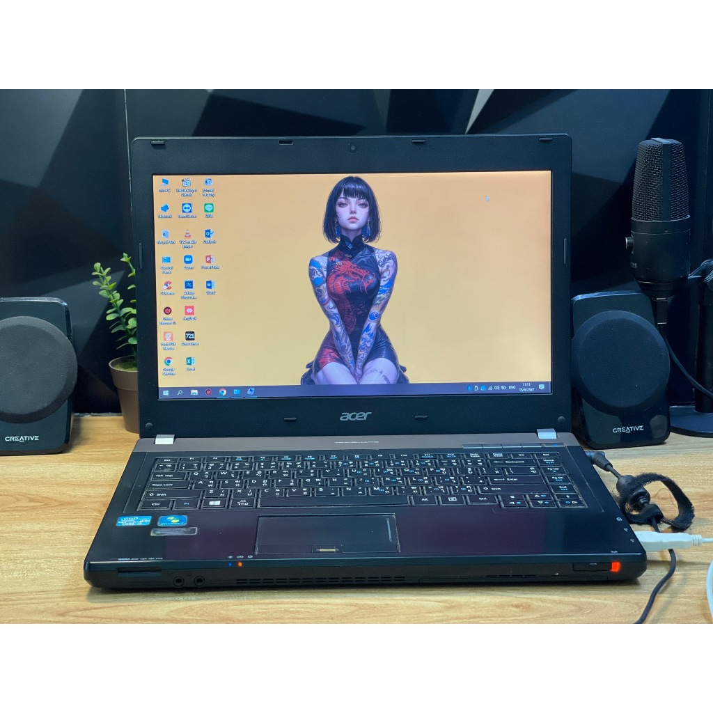 Acer TravelMate P643 Series สเปก intel Core i7-3520M (gen3) Ram 4 GB ...