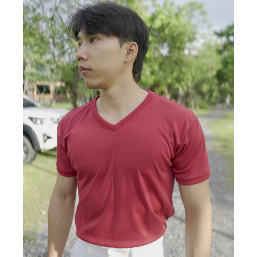 OLIVER MUSCLE เสื้อยืดแขนสั้น SOFT FIT ทรงรัดแขน เนื้อผ้าเบา นุ่มมากกก ...