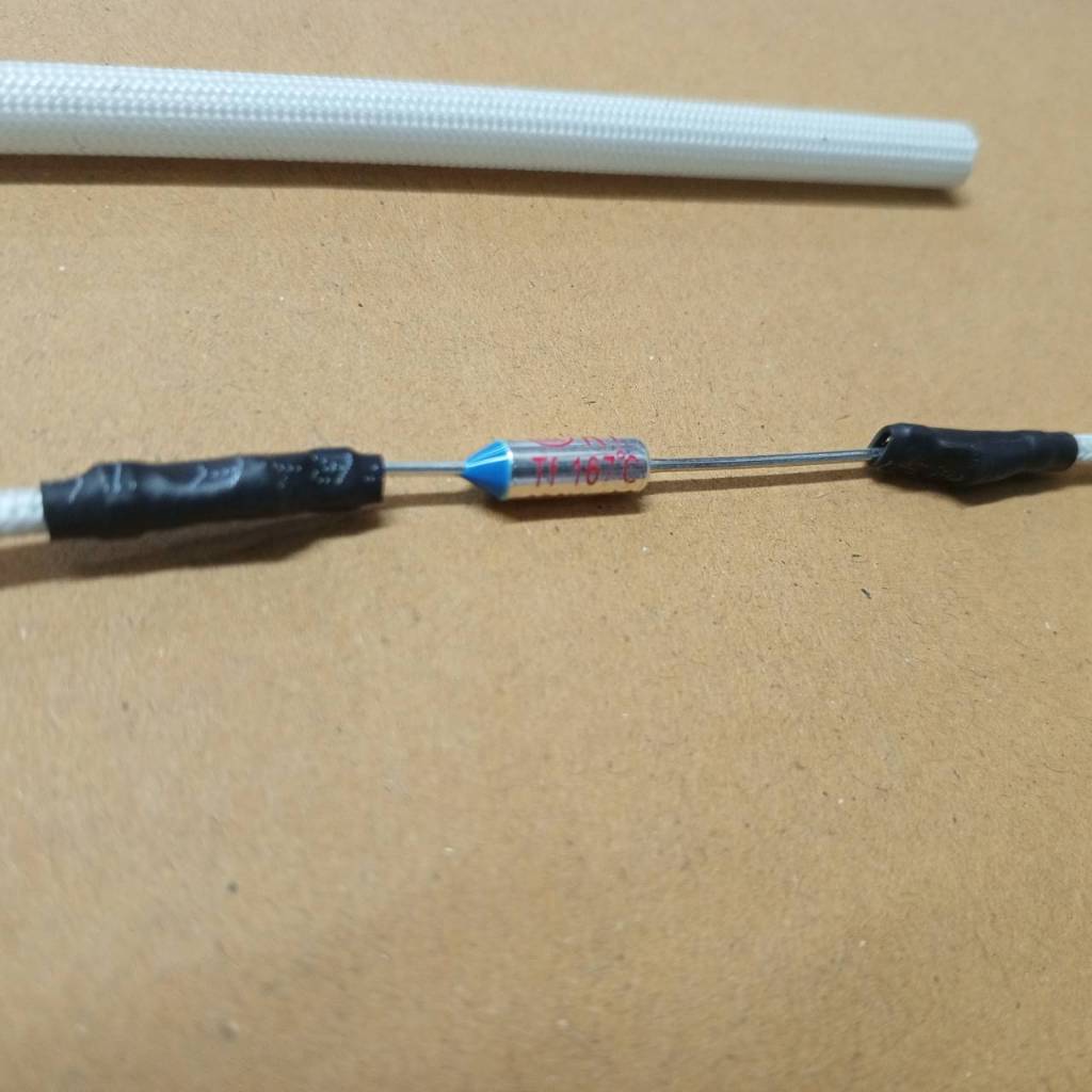 901099 เทอร์โมฟิวส์ Thermal Fuse 167 ํc 10A 250 V พร้อมสาย สำหรับหม้อ ...