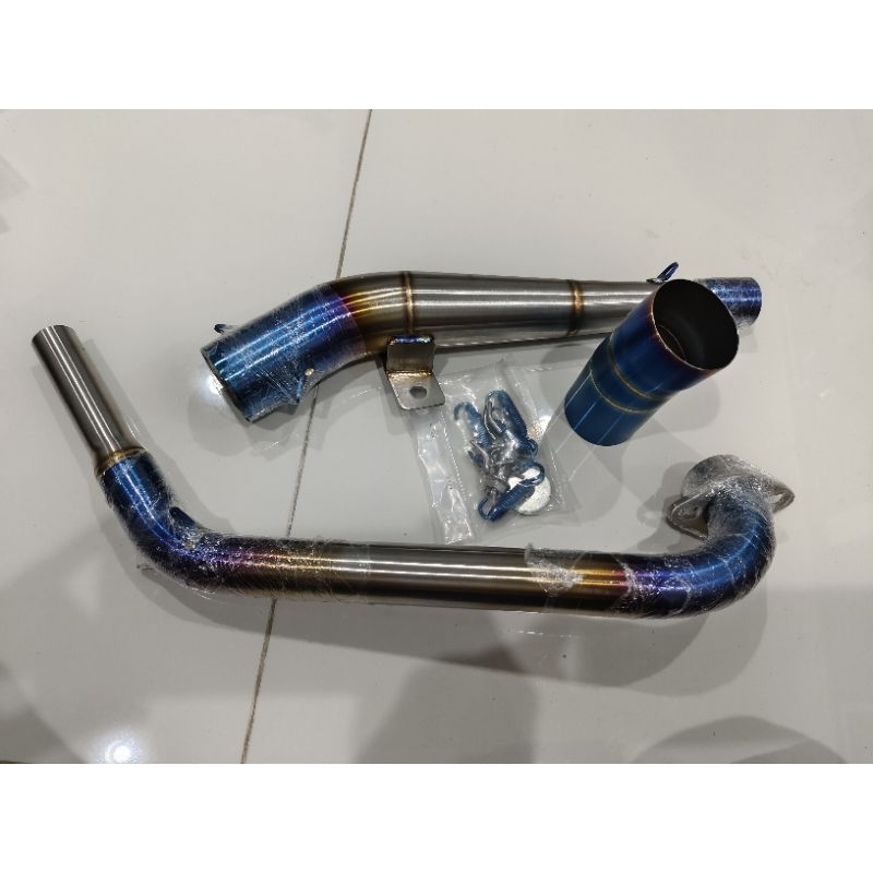 ชุดคอท่อr15ตัวเก่างานเลสแท้ m-slaz | Shopee Thailand