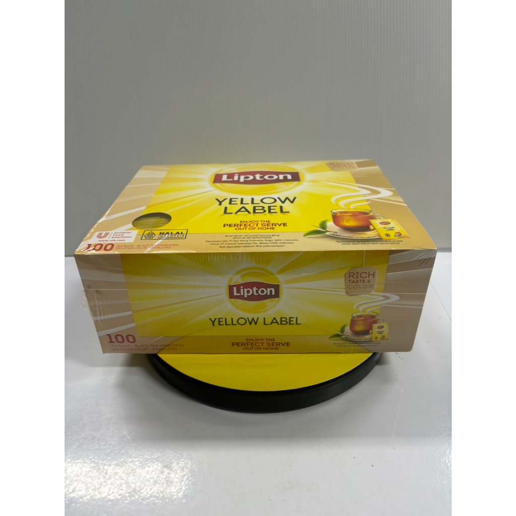 ชาชนิดซอง Lipton Yellow Lable Tea 2 กรัม (1x100) | Shopee Thailand