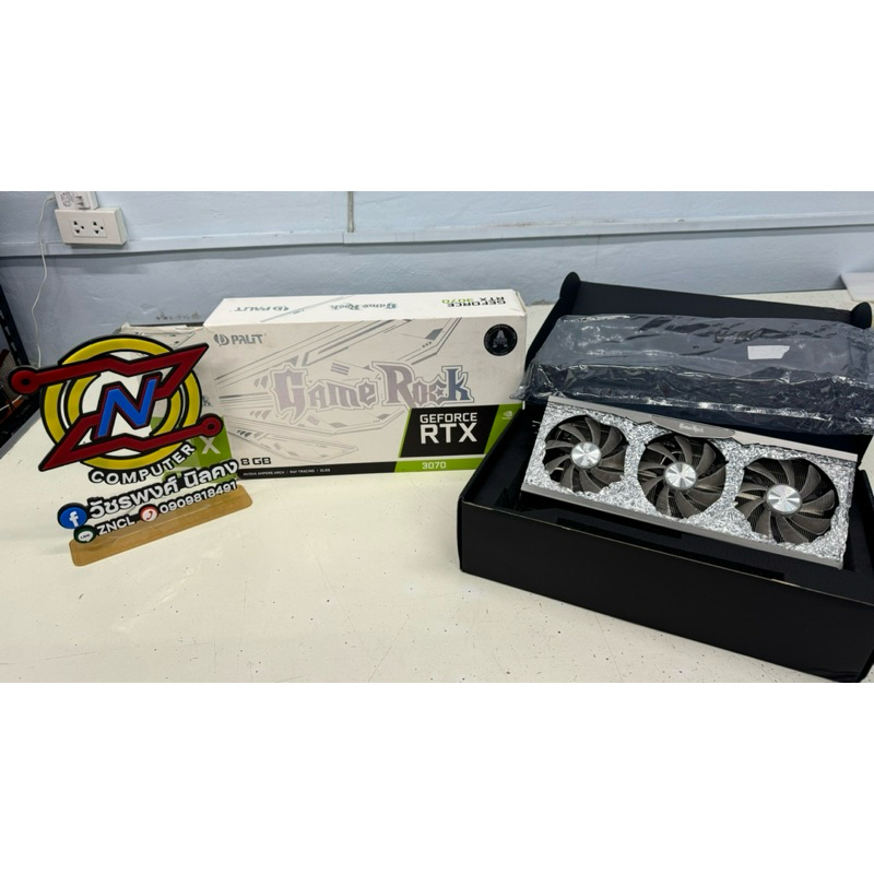 RTX 3070 Palit Game Rock มีกล่อง ประกันหมดครับ | Shopee Thailand