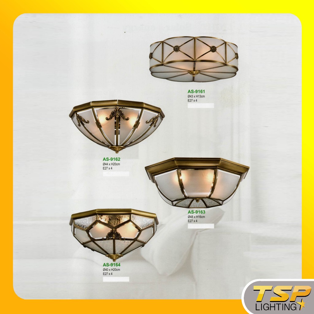 TSP Lighting │ Pendant light โคมไฟเพดาน สไตล์วินเทจ | Shopee Thailand