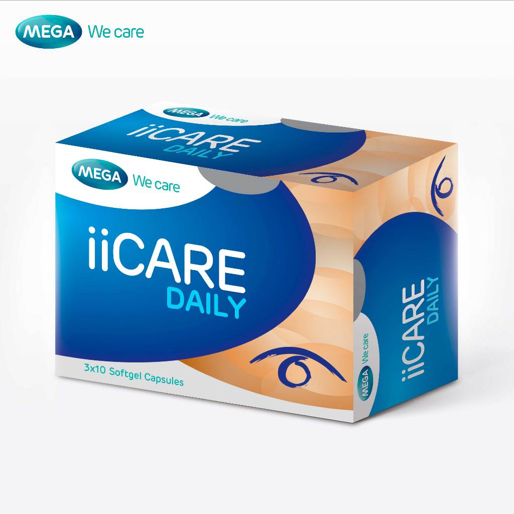 MEGA We care เมก้าวีแคร์ II CARE DAILY ( 3X10'S ) ไอไอแคร์ เดลี่ ...