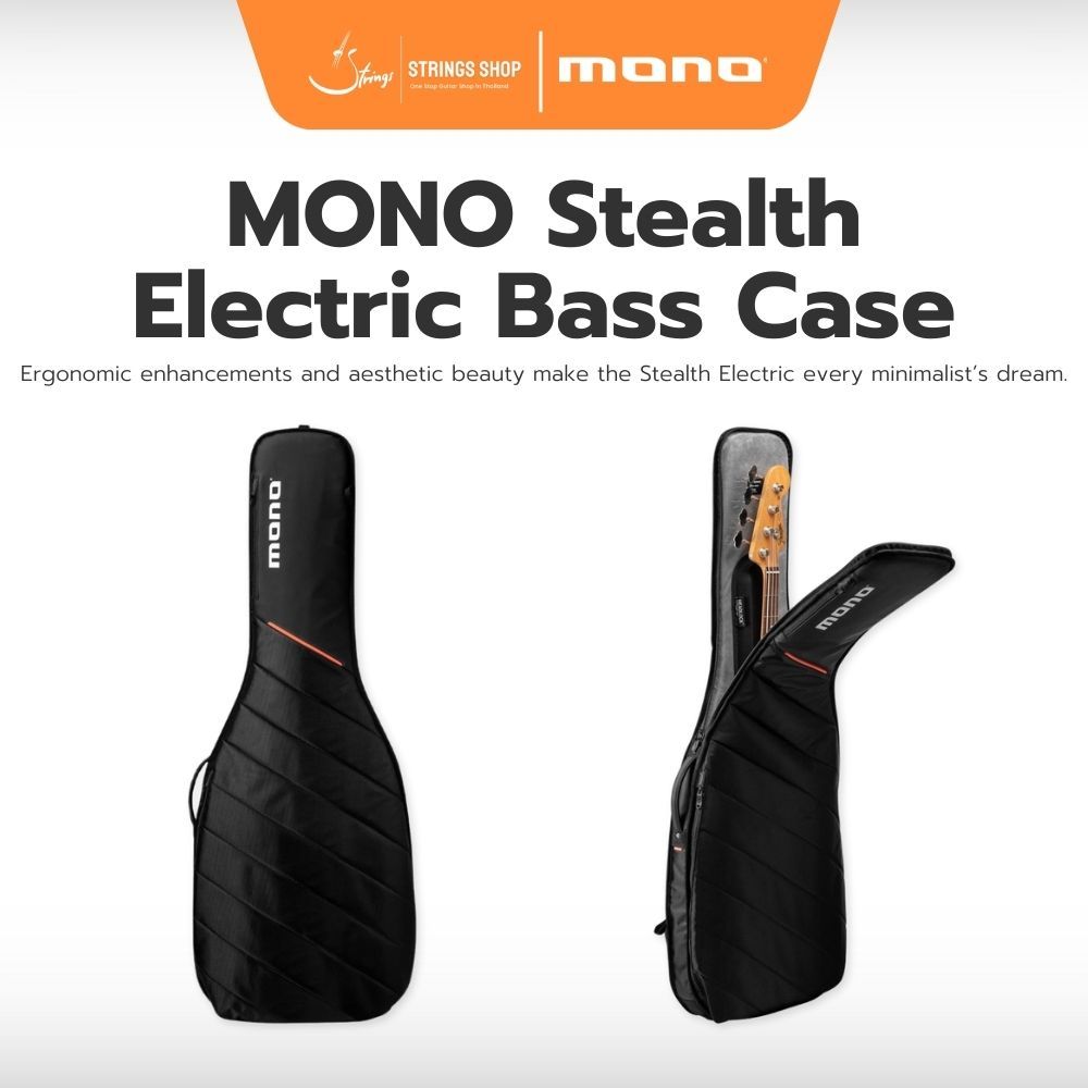 กระเป๋า/เคส เบส MONO STEALTH™ ELECTRIC BASS CASE (M80-STEB-BLK) | Shopee Thailand