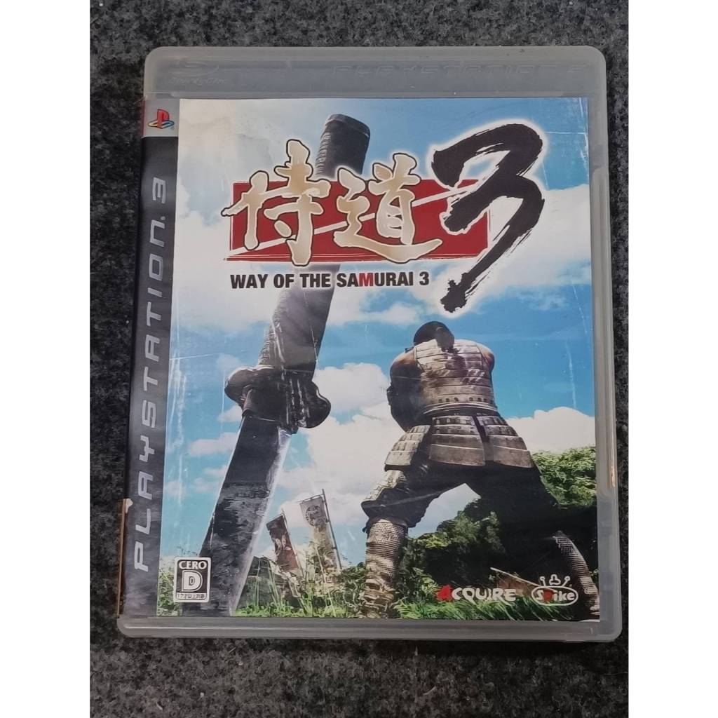 แผ่นแท้ [PS3] Samurai Dou 3 (Japan) Way of the Samurai 3 | Shopee Thailand