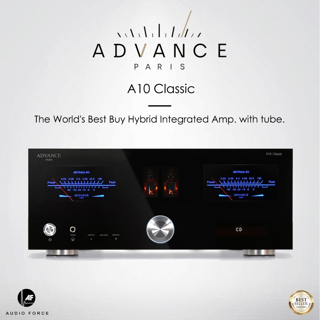 Advance Paris A10 Classic : The World's Best Buy Hybrid Integrated Amp ...