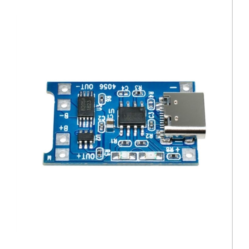 โมดูล TP4056 Type-C USB 5V 1A 18650 ชาร์จแบตเตอรี่ลิเธียม | Shopee Thailand