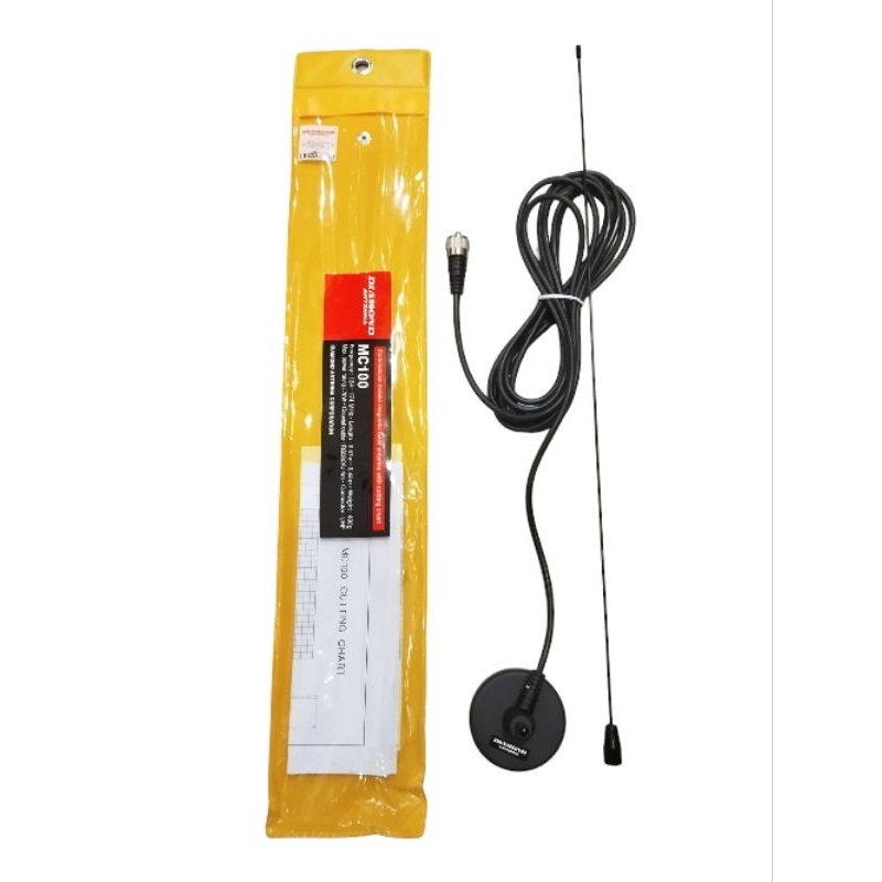 Diamond MC100 ติดรถยนต์แบบแม่เหล็ก 137-174Mhz | Shopee Thailand