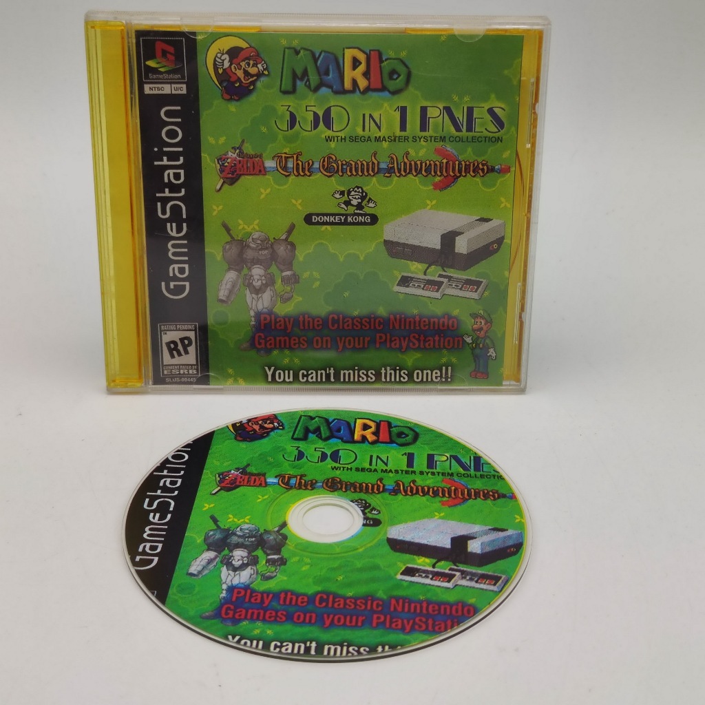 350 in 1 รวมเกม Famicom / Sega Master System [bootleg] แผ่นก๊อปปั้ม ...