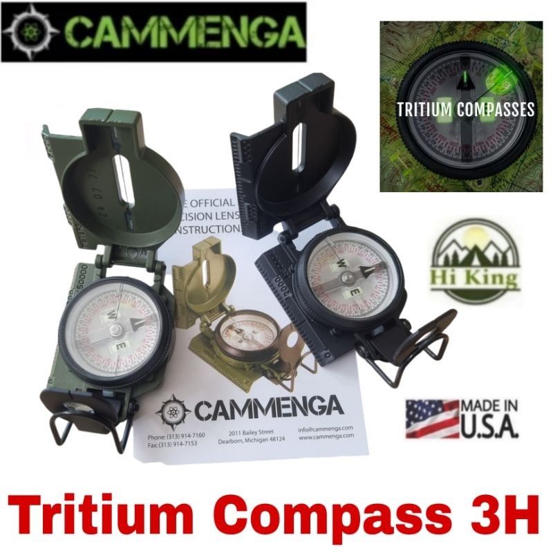 เข็มทิศ รุ่น Tritium Compass 3H เป็นเข็มทิศที่ดีที่สุดสำหรับทหาร ได้รับ ...
