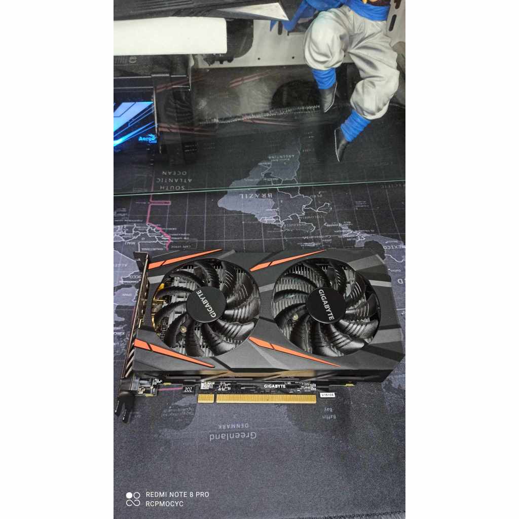 gpu การ์ดจอ AMD RX 460/2GB Gigabyte Windforce 2OC สภาพกริ้บ ไม่สนิม ไม่ ...