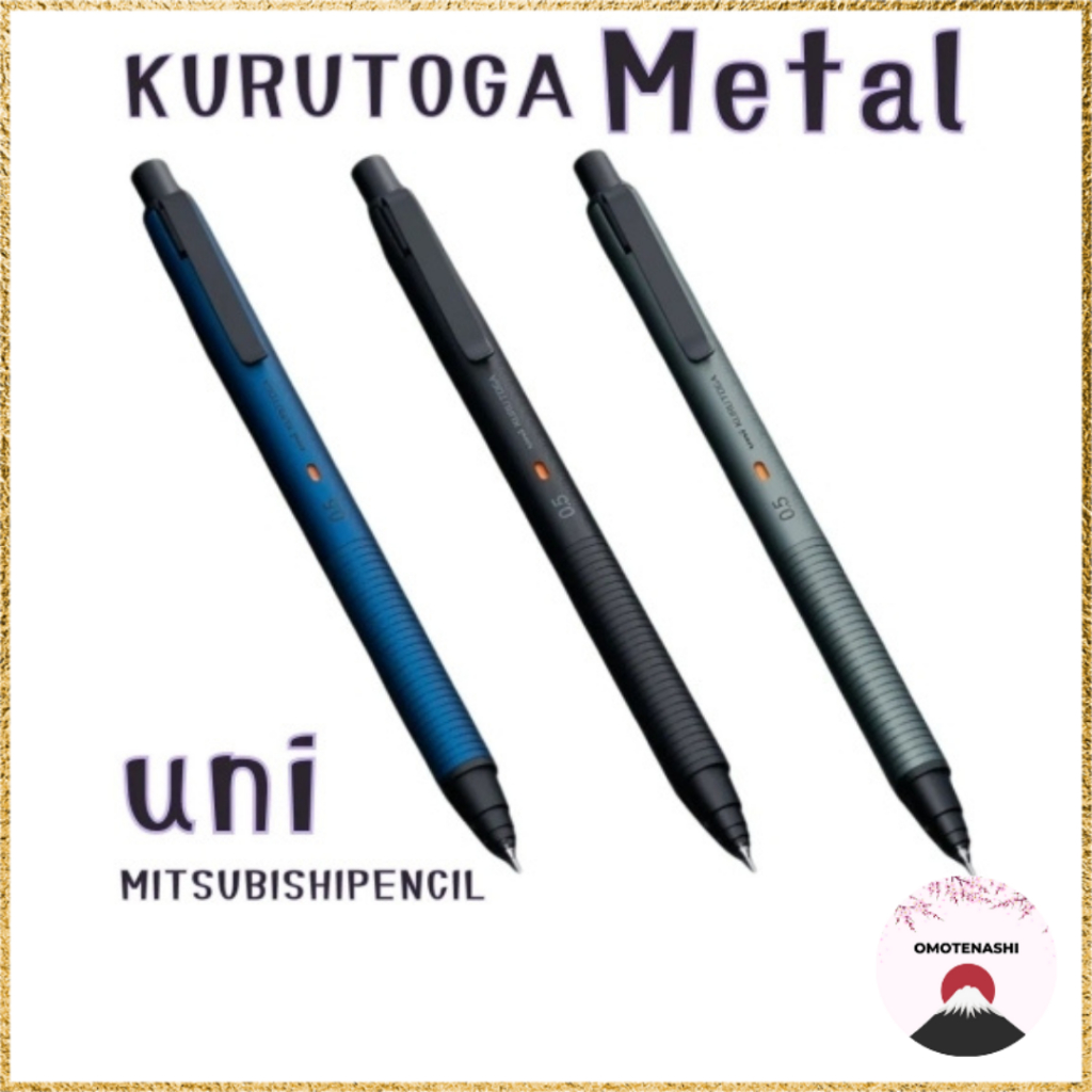 Kuru Toga Metal 0.5mm Mechanical Pencils Kurutoga Sharp Pen Mitsubishi ...