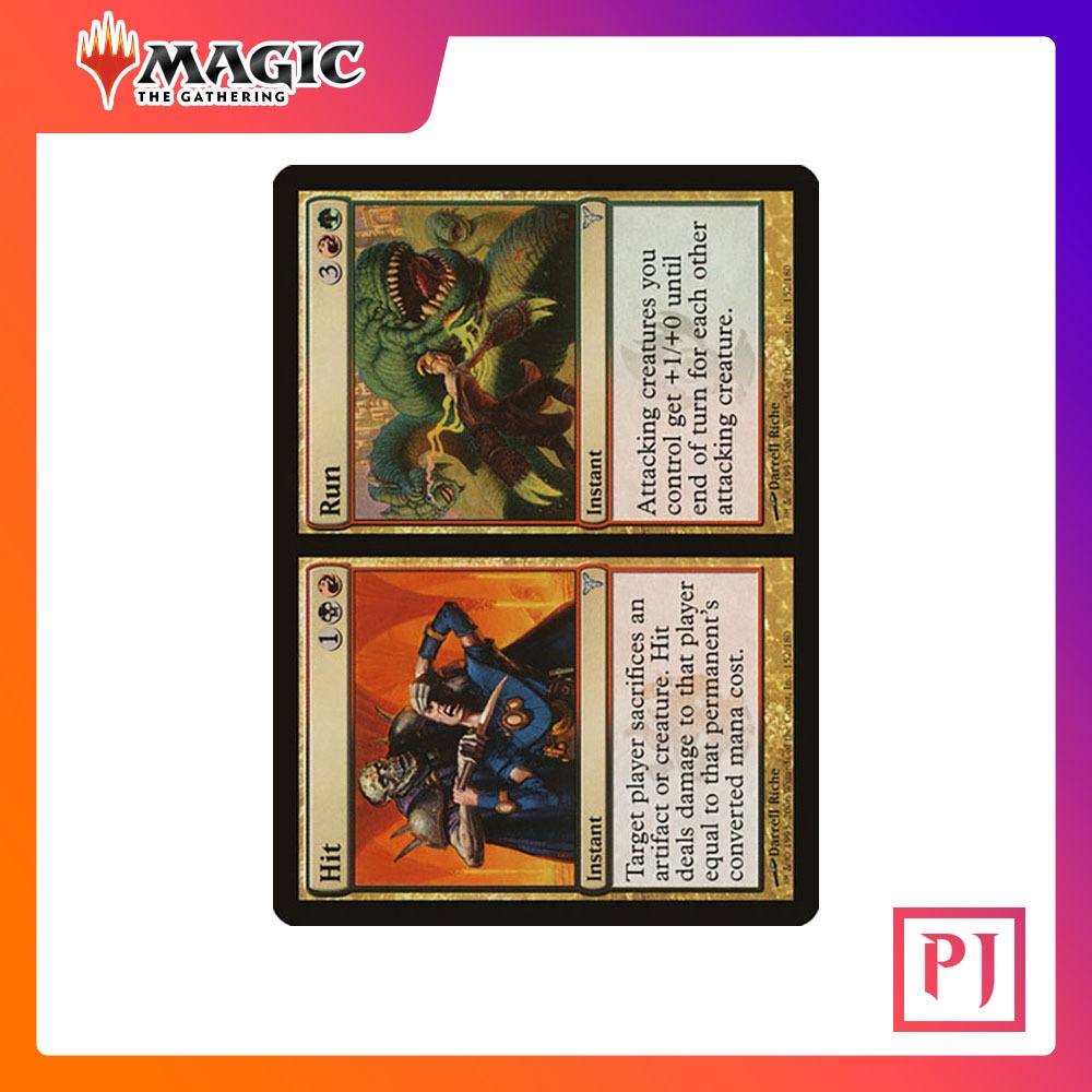 [MTG] Hit // Run [DIS] [MULTI] [UNCOM] [NORMAL] [ENG] (การ์ดเมจิค ...