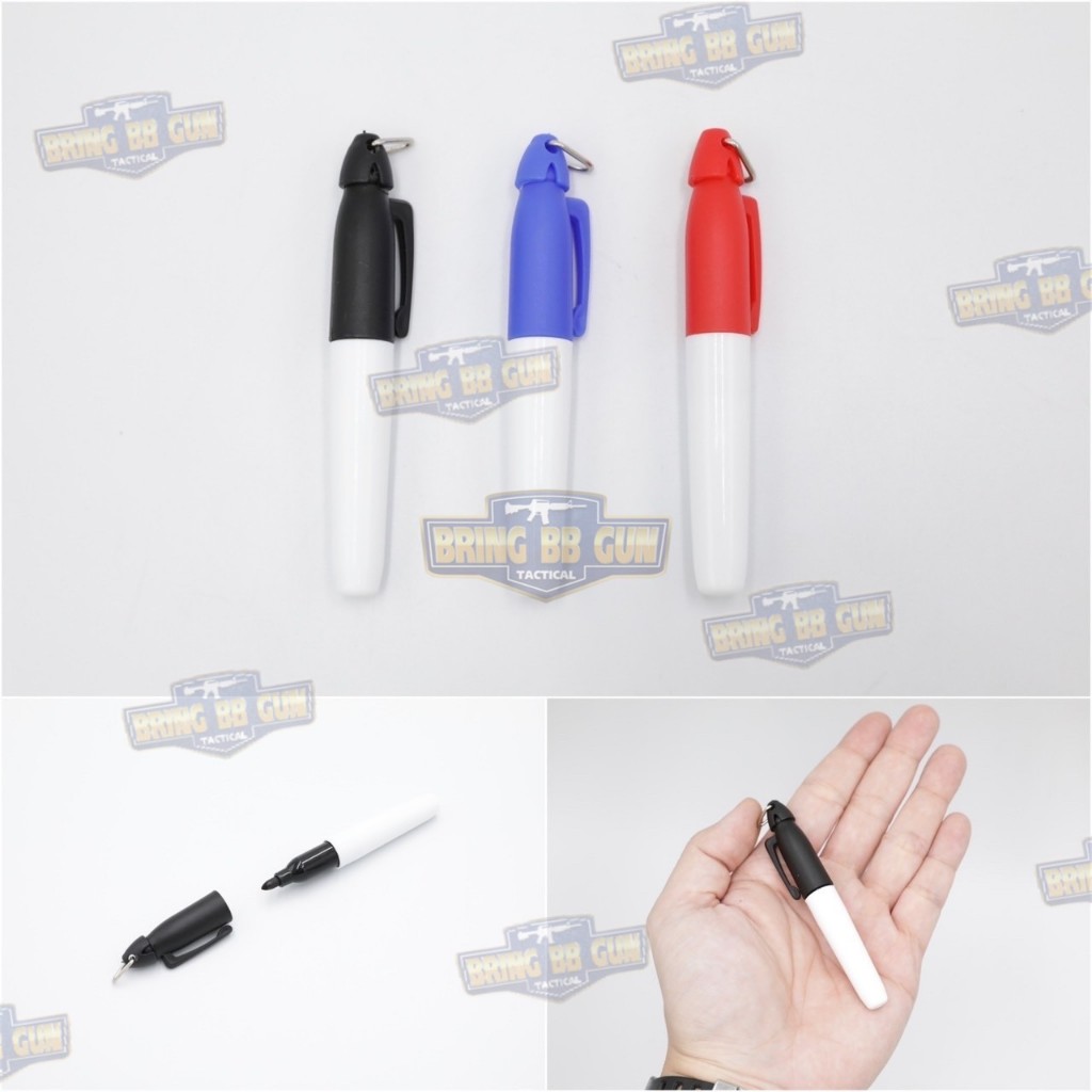 BR2 ปากกามาร์คเกอร์ Mini (ปากกามาร์คเกอร์ EDC) (ขนาดพกพา) (Permanent ...