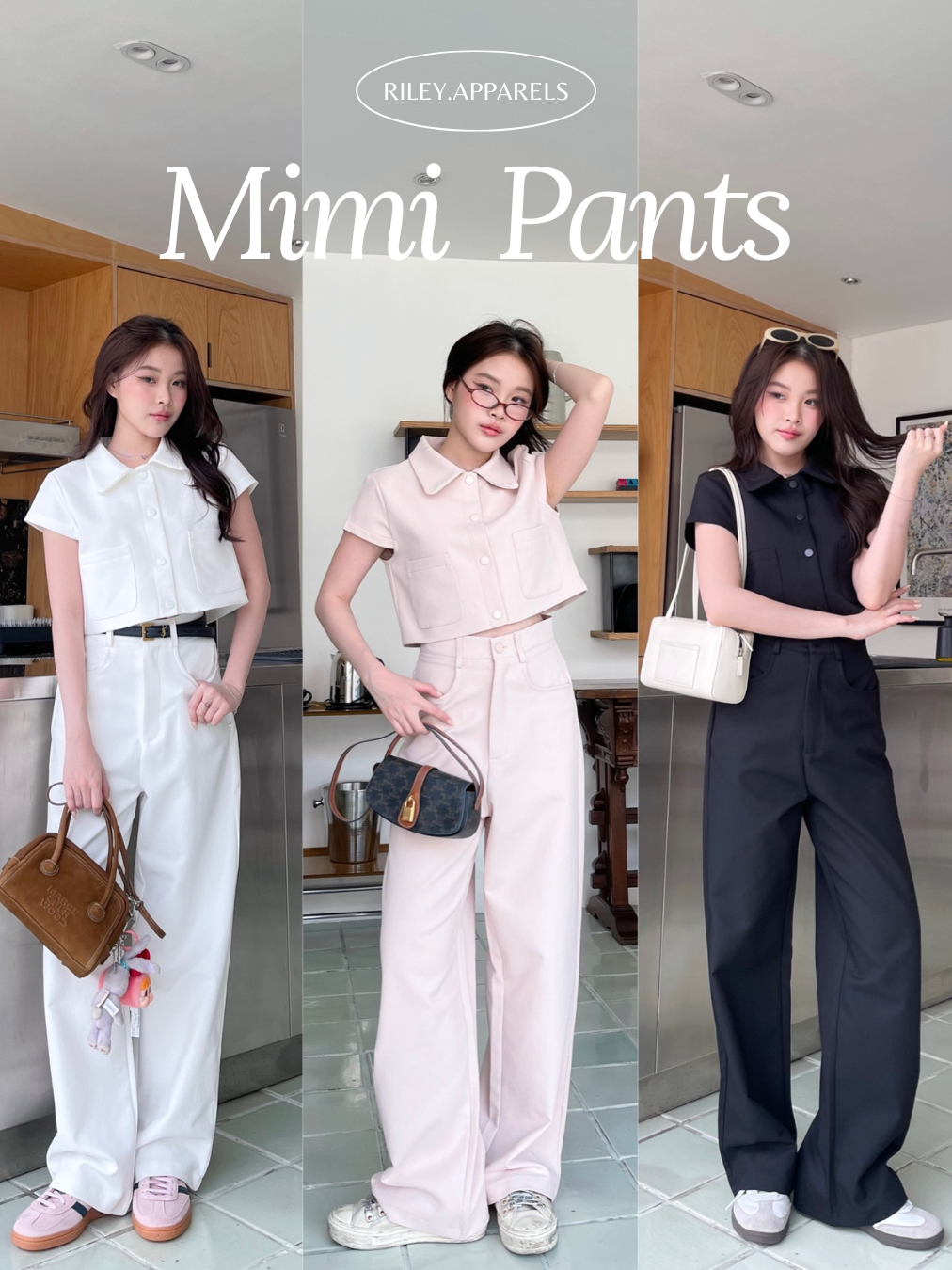 Riley.apparels - Mimi Pants (ได้เฉพาะกางเกง) 9106 | Shopee Thailand