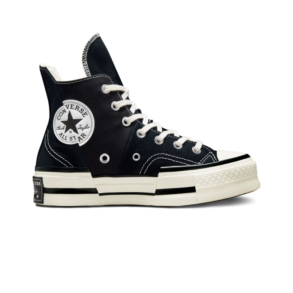 CONVERSE รองเท้าผ้าใบ ยูนิเซ็กส์ CHUCK 70 PLUS CANVAS HI BLACK ...