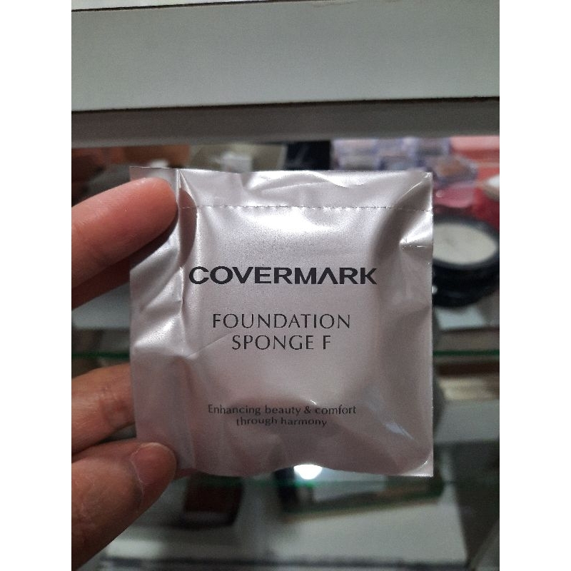 ฟองน้ำเกลี่ยรองพื้น(Flawless Fit) Covermark Foundation Sponge F จำนวน 1 ...