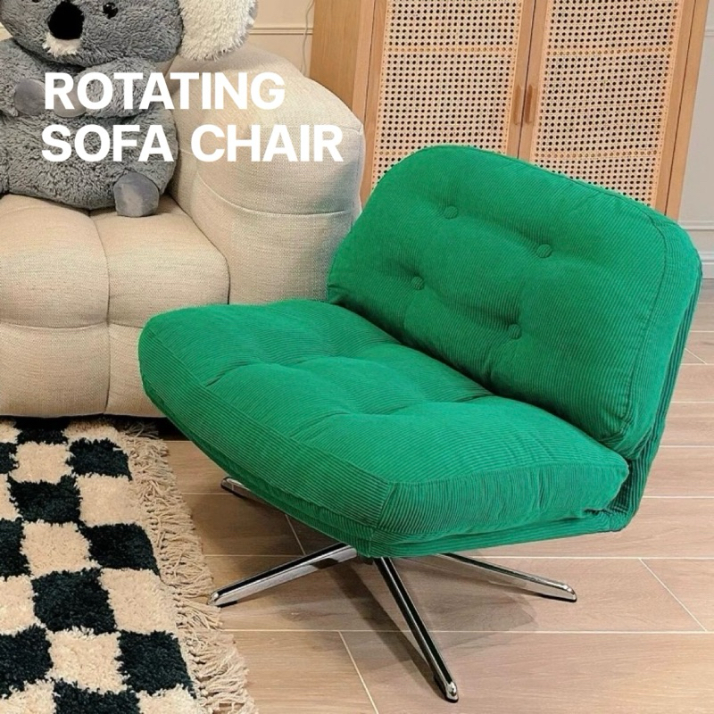 ROTATING SOFA CHAIR โซฟาลูกฟูก หมุนได้ 360 องศา นุ่มสบาย | Shopee Thailand