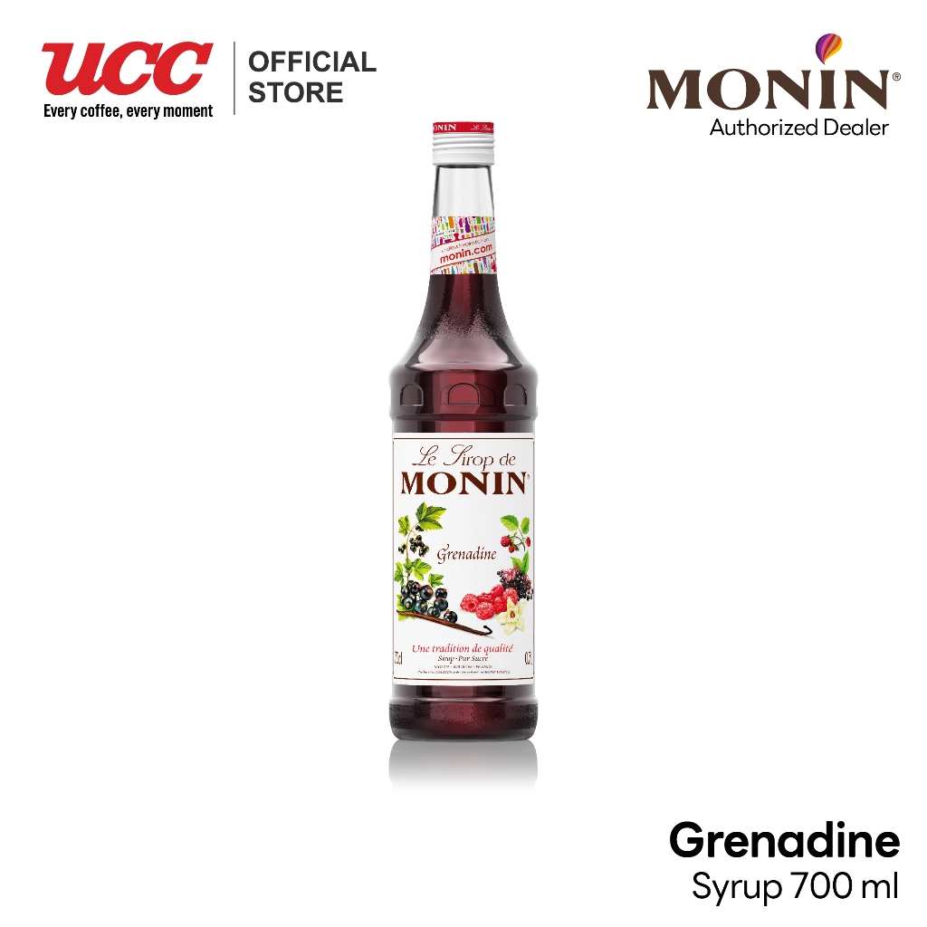 MONIN Grenadine Syrup น้ำเชื่อมกลิ่นเกรนาดีน 700ml. | Shopee Thailand