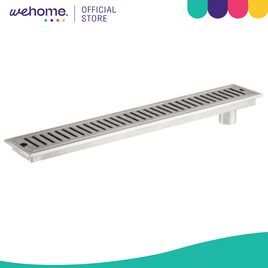 WS Bathroom รางระบายน้ำสแตนเลส รุ่น TSD-800 ขนาด 80 ซม. |PCS| | Shopee Thailand
