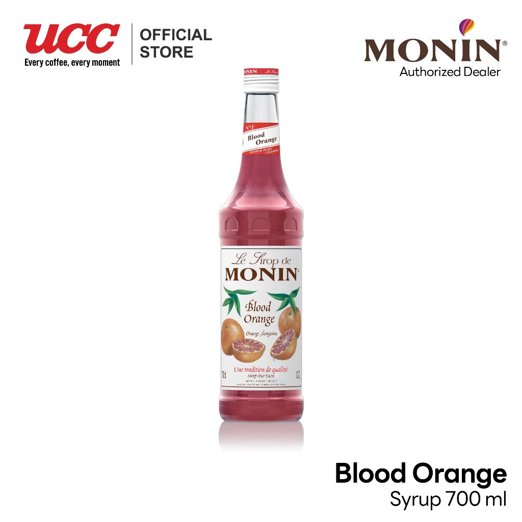 MONIN Blood Orange Syrup น้ำเชื่อมกลิ่นส้มซันควีต 700ml. | Shopee Thailand