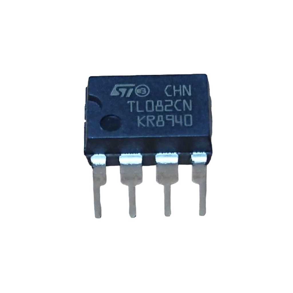 TL082CN TL082 General purpose JFET dual operational amplifiers IC ไอซี ยี่ห้อ ST | Shopee Thailand