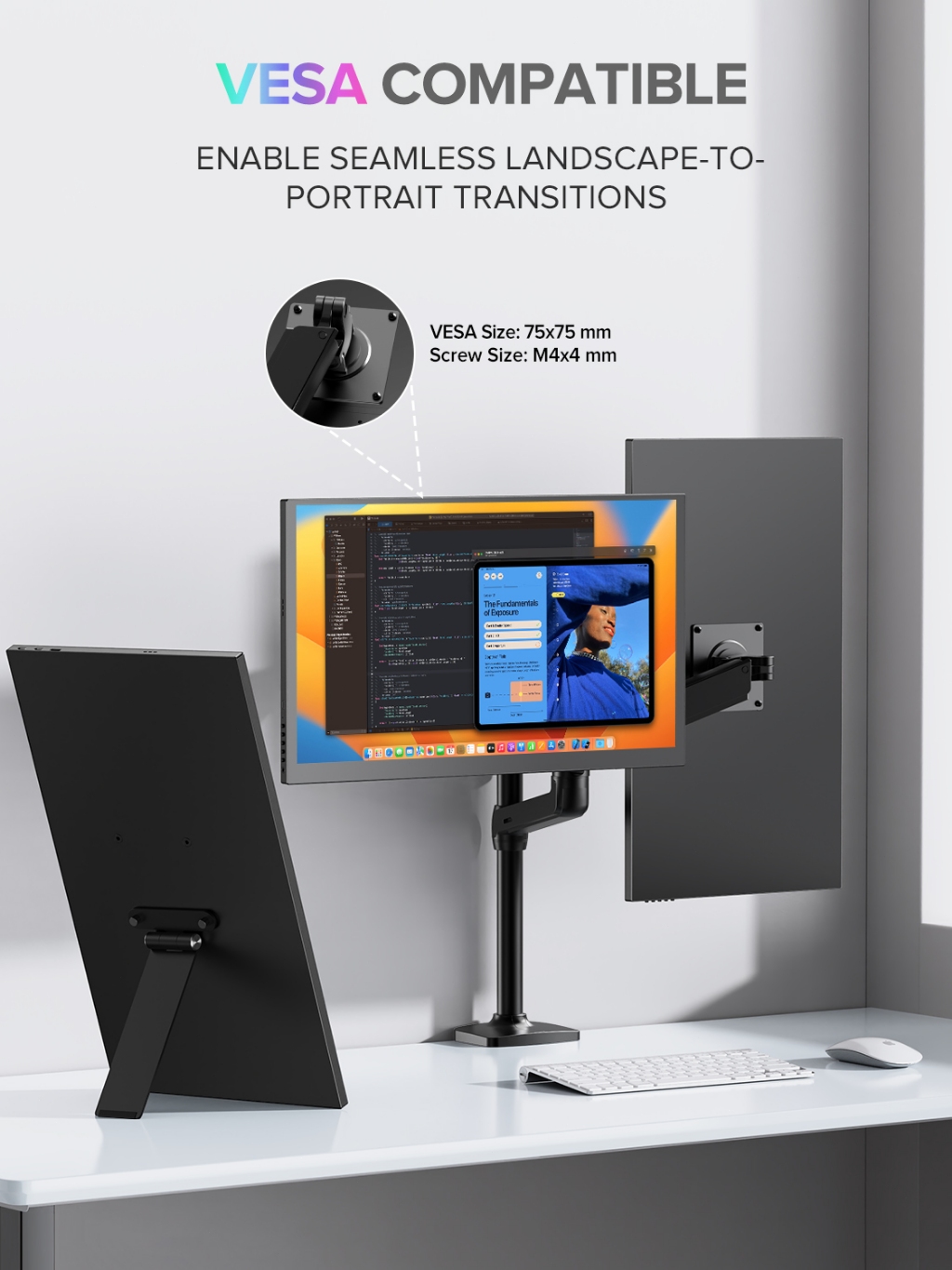 【ส่งจากไทย 】UPERFECT UXbox T118 - 18 Inch Large Gaming Monitor 4K ...