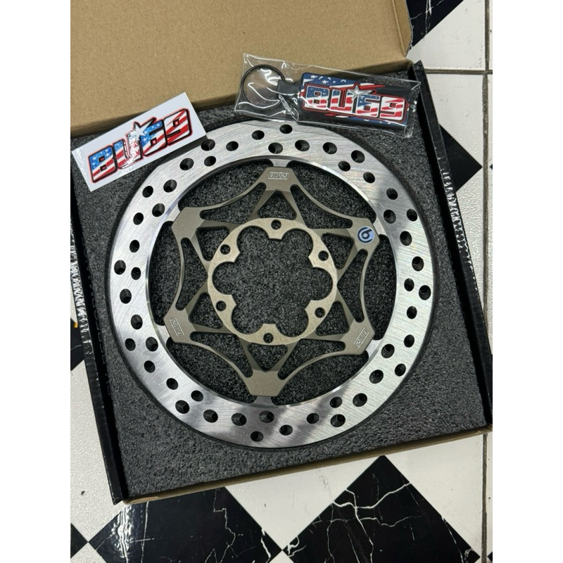จานเบรคแต่งBU69แท้ ลายSp-t ลายTdrive แบบไม่มีหมุด | Shopee Thailand