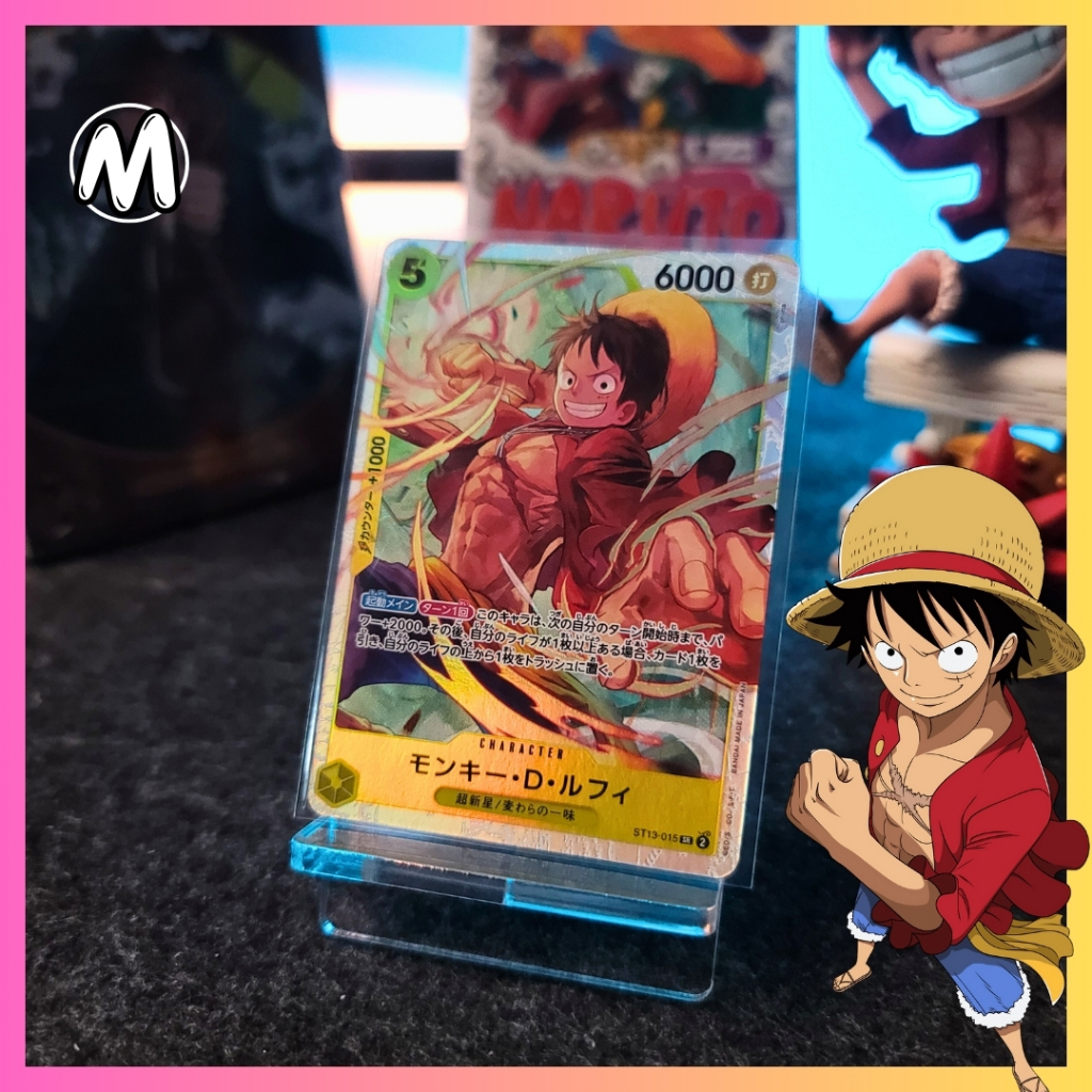 ST13-001 ST13-002 ST13-015 - Luffy Sabo - Jap - NM/M - One Piece Card Game - การ์ดเกมวันพีซถูก ...