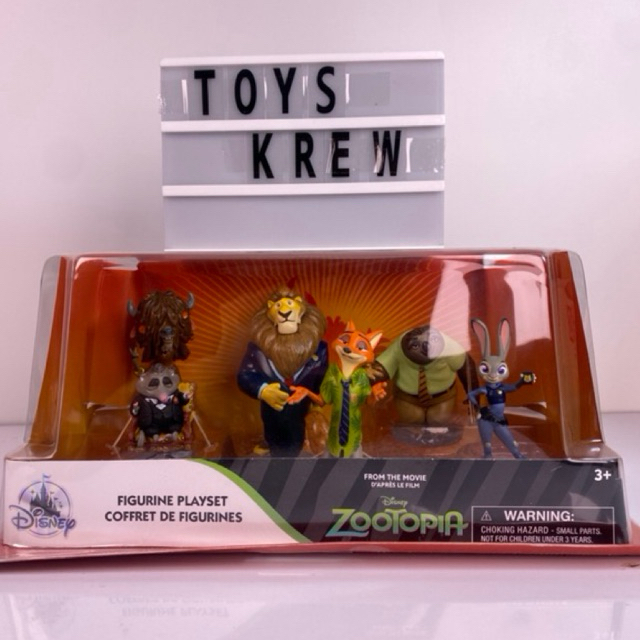Play set Zootopia Disneystore | Shopee Thailand