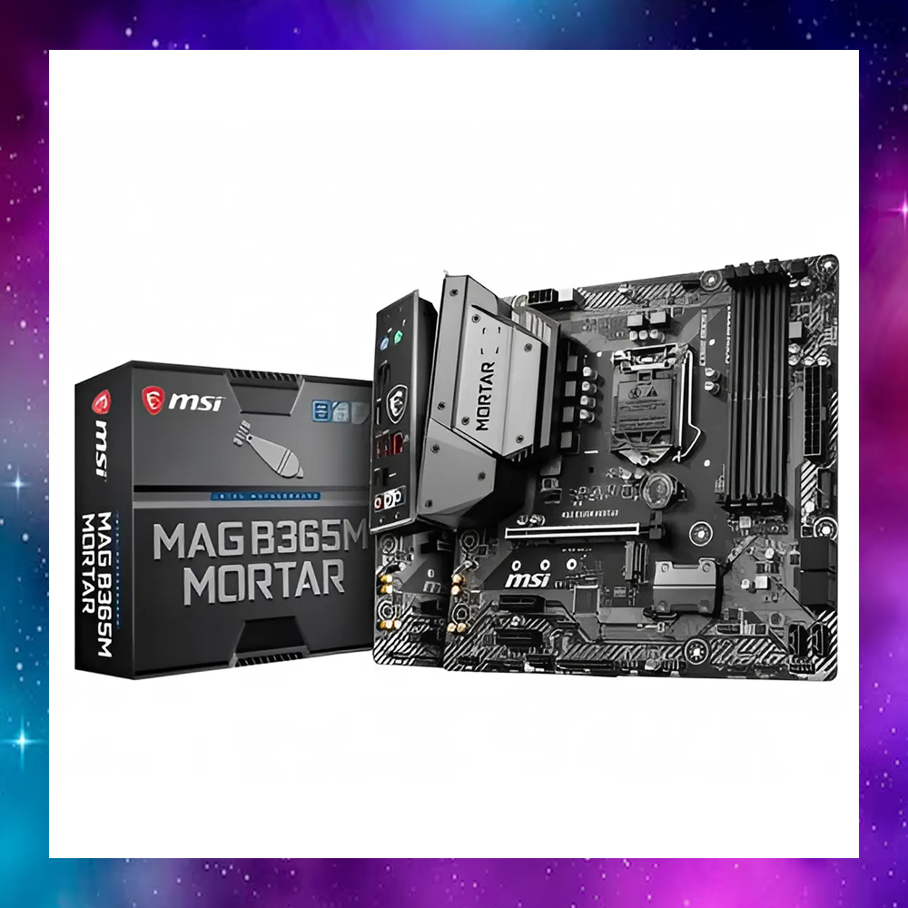 MAINBOARD (เมนบอร์ด) 1151 MSI MAG B365 M B365M MORTAR GEN8-9 ใช้งานปกติ | Shopee Thailand