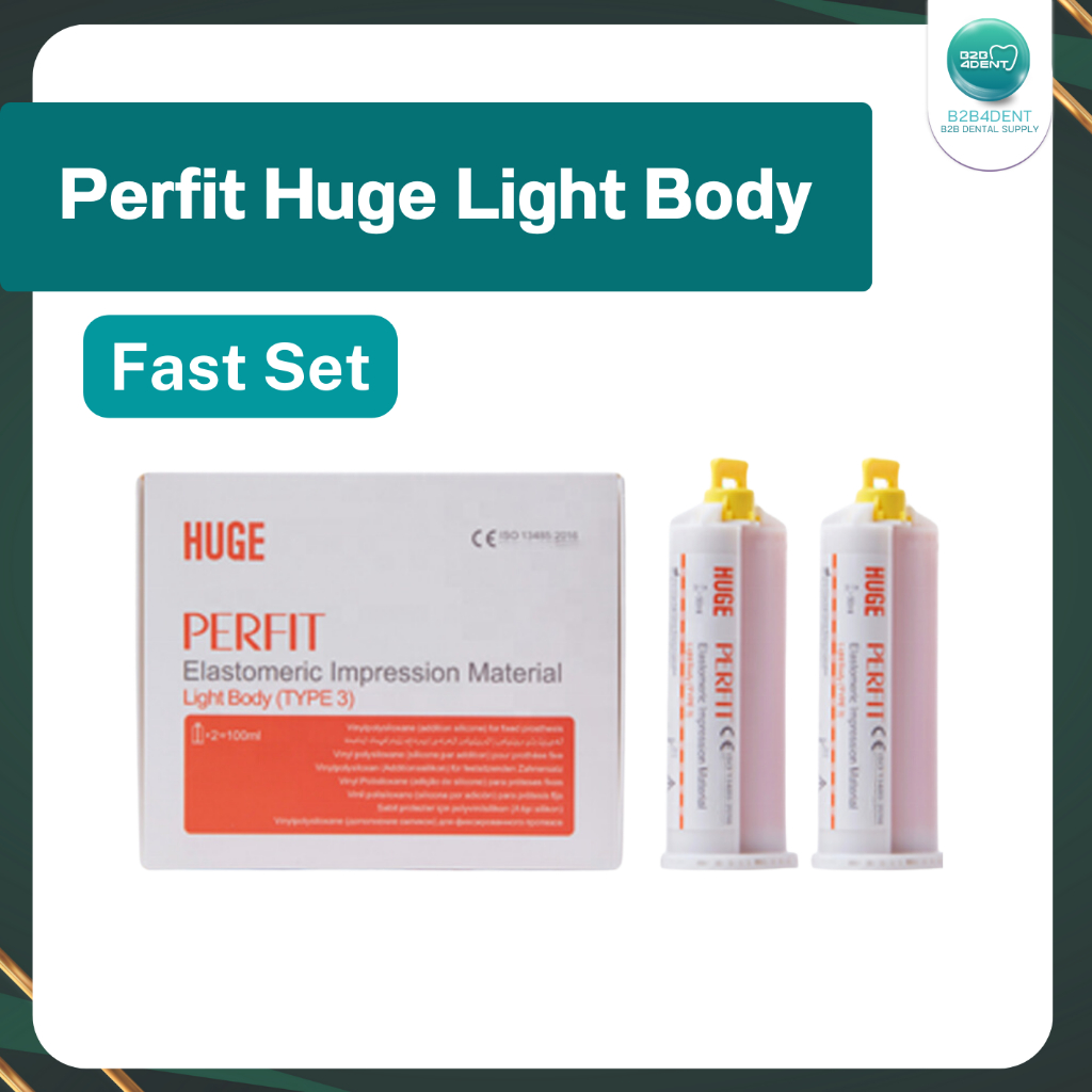 พร้อมส่ง PERFIT Huge Light Body-Fast Set ซิลิโคนพิมพ์ปาก วัสดุพิมพ์ปาก ...