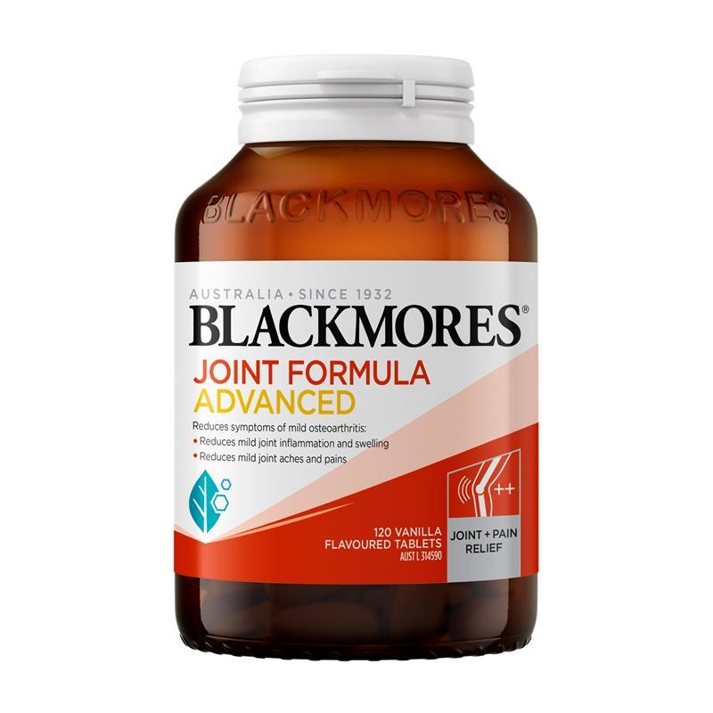 Blackmores Joint Formula Advanced 120 Tablets สูตรร่วม ระดับพรีเมี่ยม ...