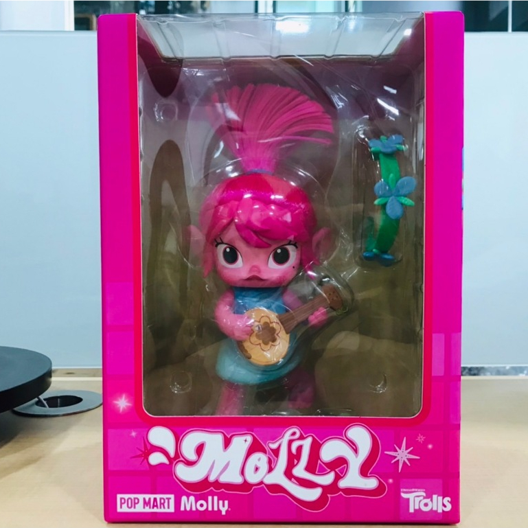 POPMART Molly Trolls Poppy Figurine | Shopee Thailand