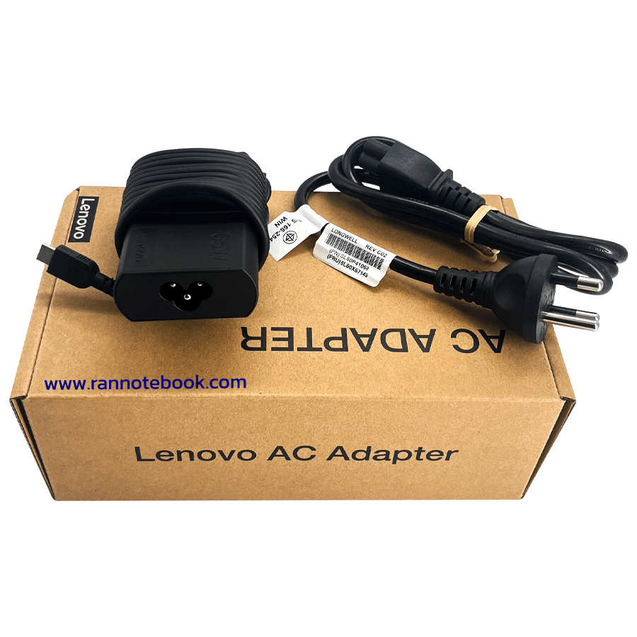 แท้ศูนย์ Adapter สายชาร์จ โน๊ตบุ๊ค Lenovo Thinkpad X280 65Wh Type-C ...