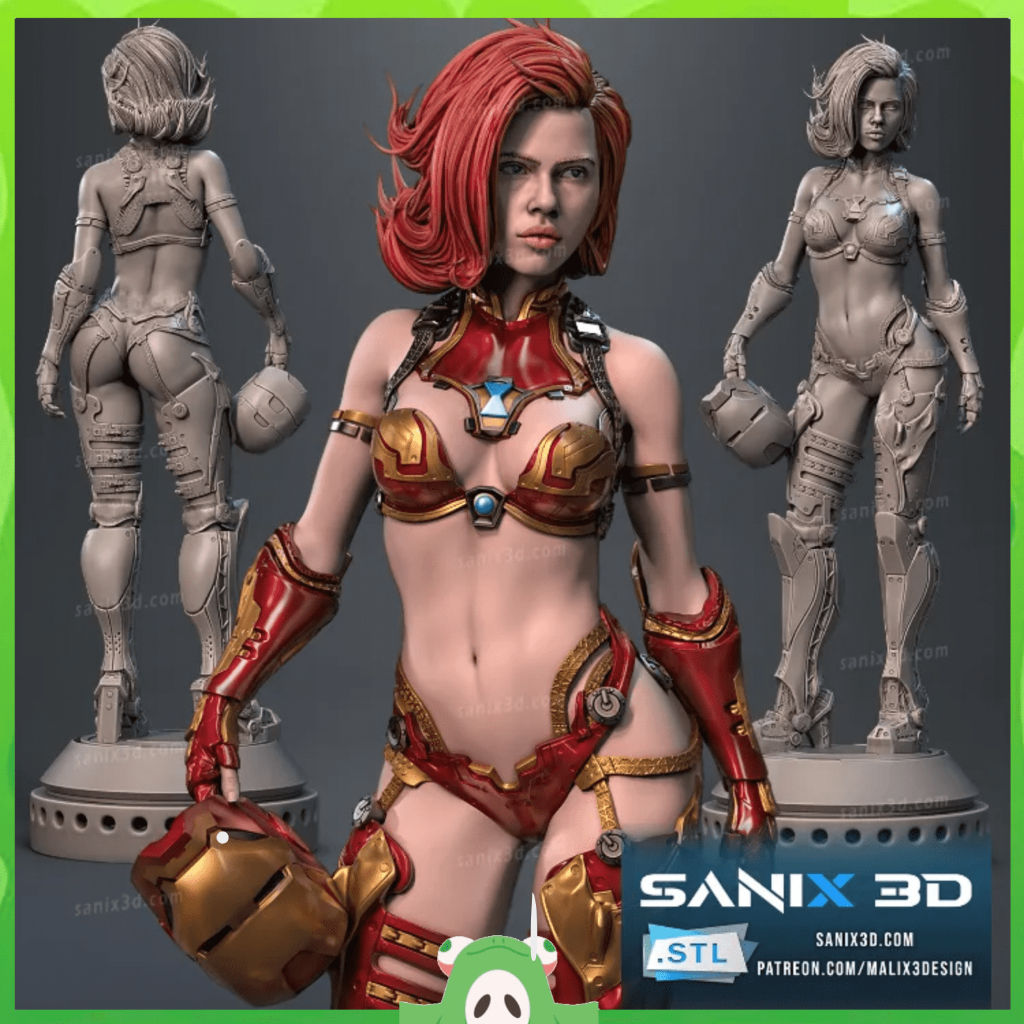 [Sanix3D] IRON WIDOW (Fan Art) ทั้งตัว โมเดลเรซิ่น3D print งานแฟนอาร์ต | Shopee Thailand